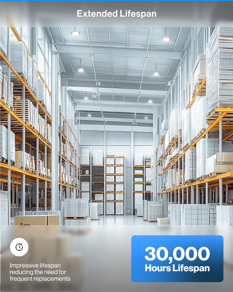 UFO High Bay 200W Plug & Play LED Fixture, 2-Step Install, 28000 Lumen – Sunco Lighting