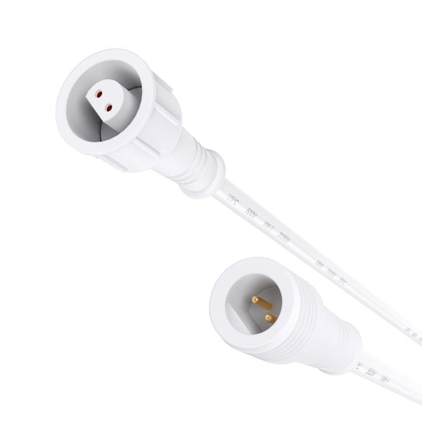 12 Inch 2-PIN Extension Cord for Sunco Single CCT Recessed Lights ...