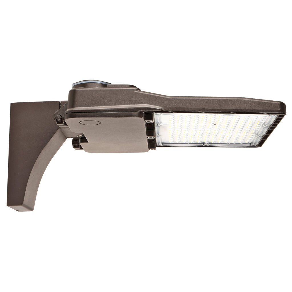 LED Area Light, Parking Lot, 180W, Type III, Dark Bronze, 25000 Lumens ...
