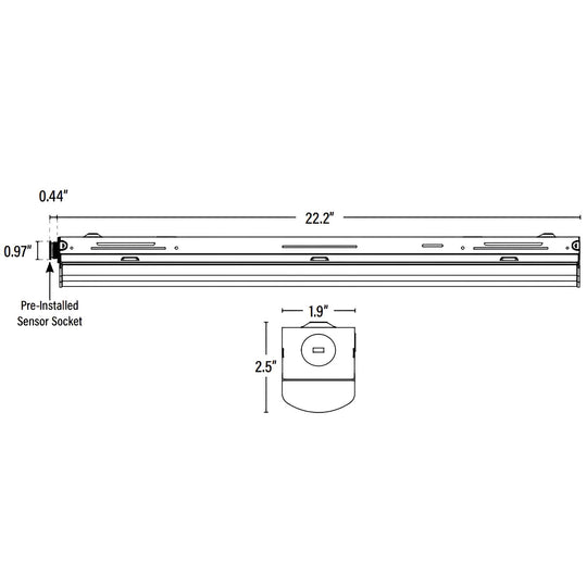 Strip Light Fixtures – Sunco Lighting