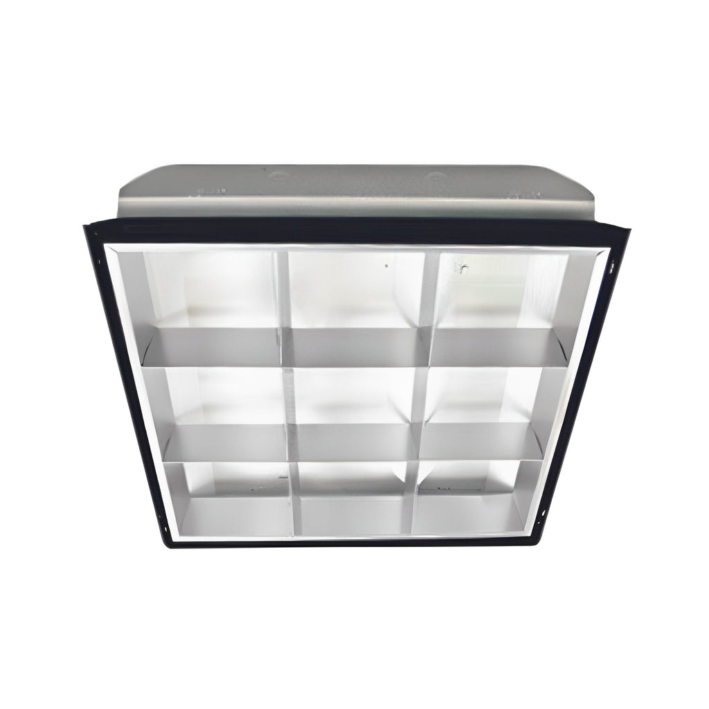 2x2 T8 LED Ready Parabolic Troffer, Non-Shunted, Single/Double Ended ...