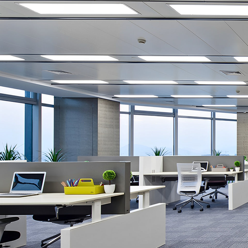 LED Ceiling Panel Light, 28W, 2x2, 3500 Lumens – Sunco Lighting