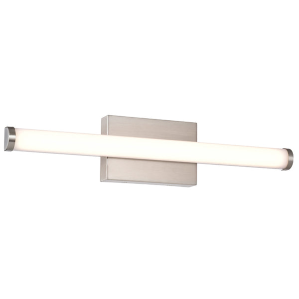 LED Satin Nickel Vanity Light, Remington, Selectable CCT, 3500 Lumens ...