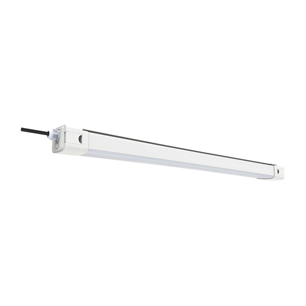 4ft LED Vapor Tight Fixture, 40W/35W/30W, Selectable Wattage & CCT, 56 ...
