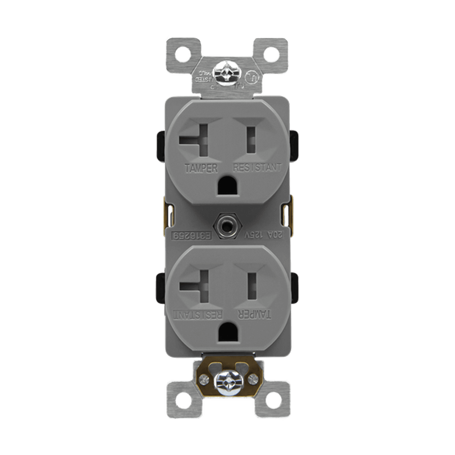 Enerlites Industrial Grade Heavy Duty 20A Tamper-Resistant Duplex Rece ...