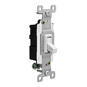 Enerlites Residential Grade 15A Lighted Toggle Switch, Single Pole ...