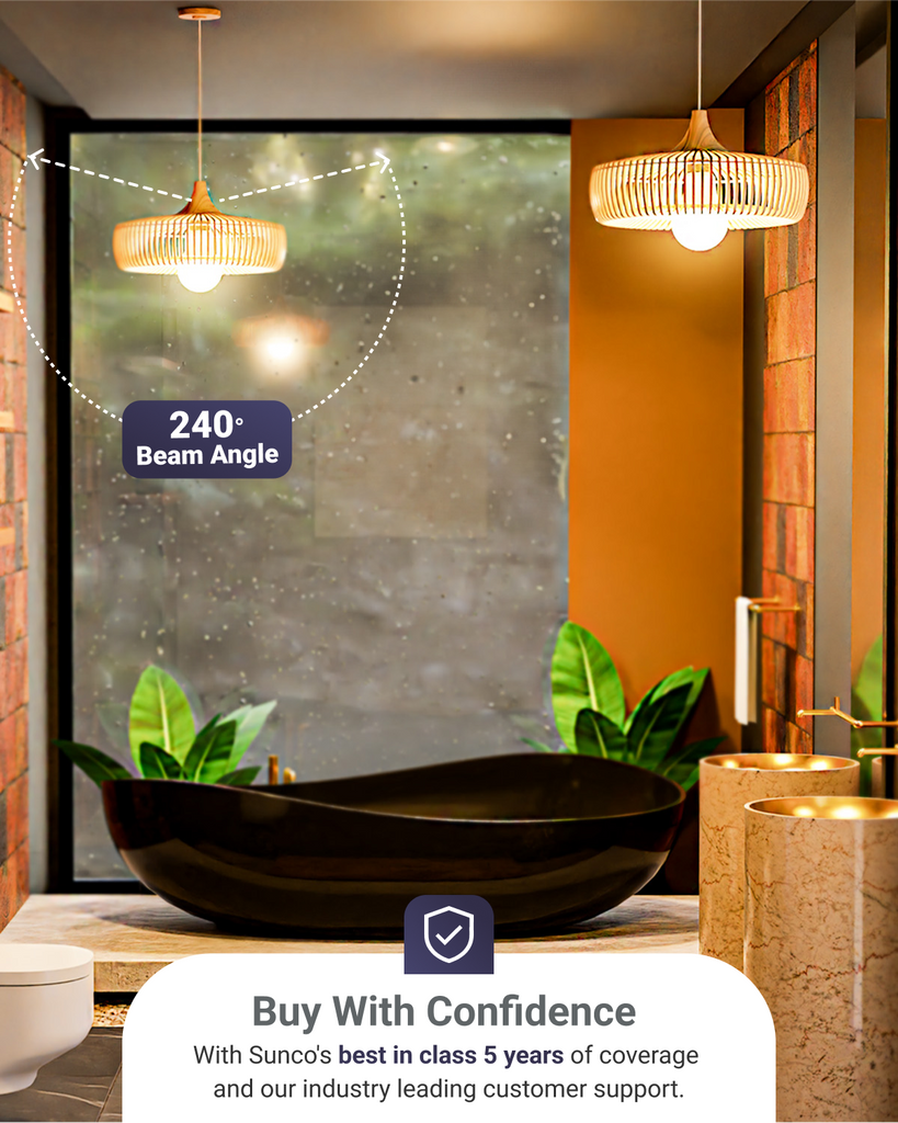 A19 LED Bulb, 12W, 1600 Lumens – Sunco Lighting