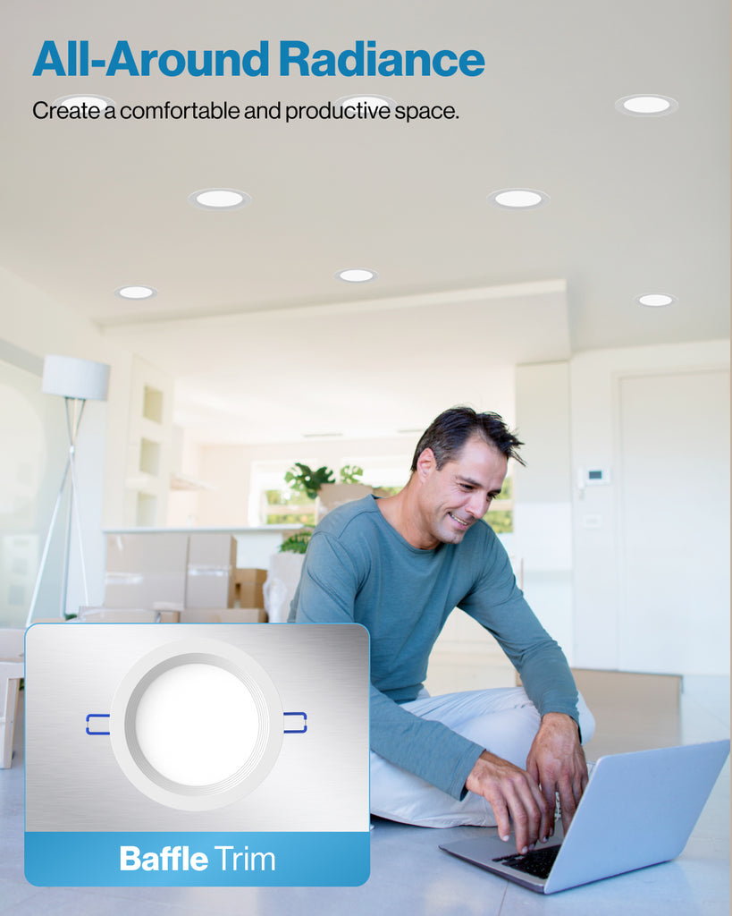 LED Recessed Lighting Kit, 6-Inch, Slim | LED LIGHTING | SUNCO – Sunco ...