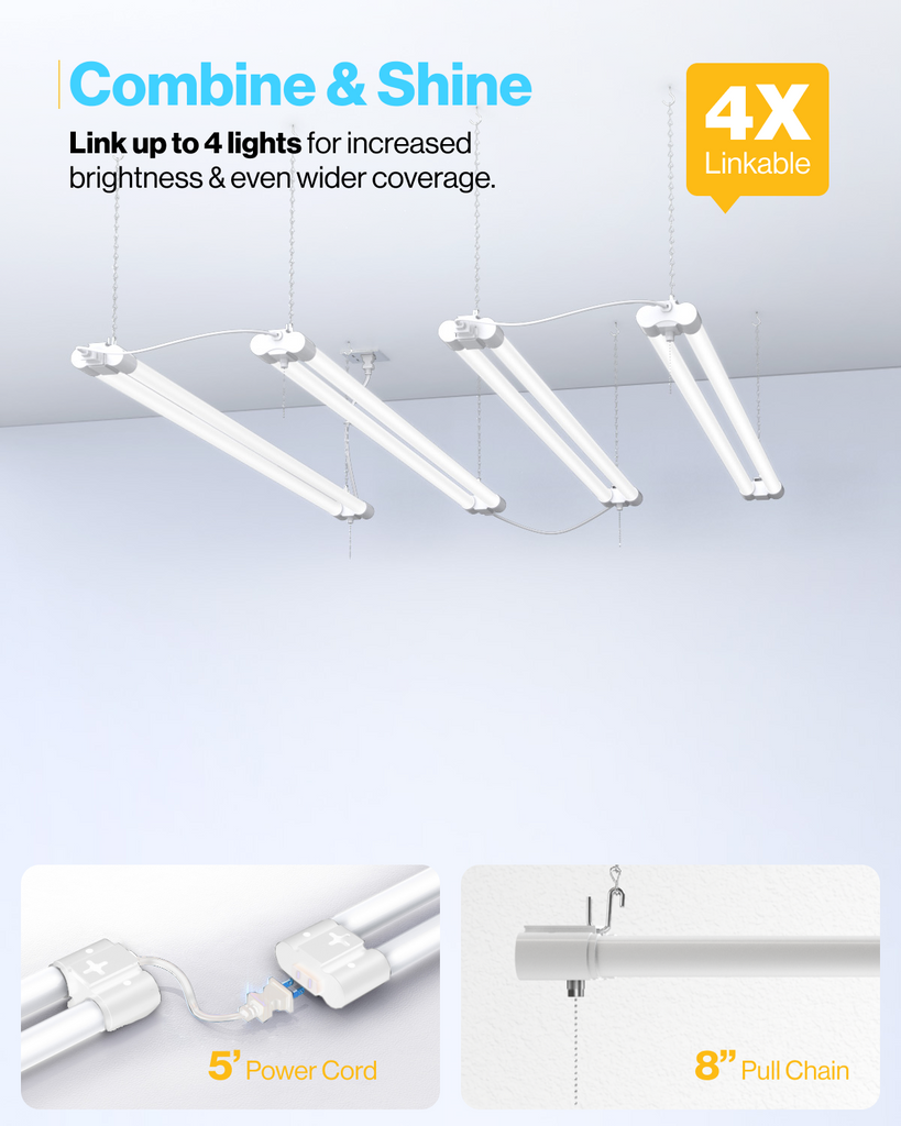 LED Shop Lights, Frosted | LED LIGHTING | SUNCO – Sunco Lighting