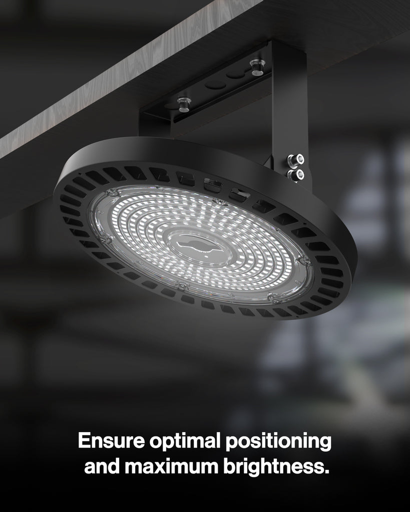 Adjustable Mounting U-Bracket for UFO High Bays – Sunco Lighting