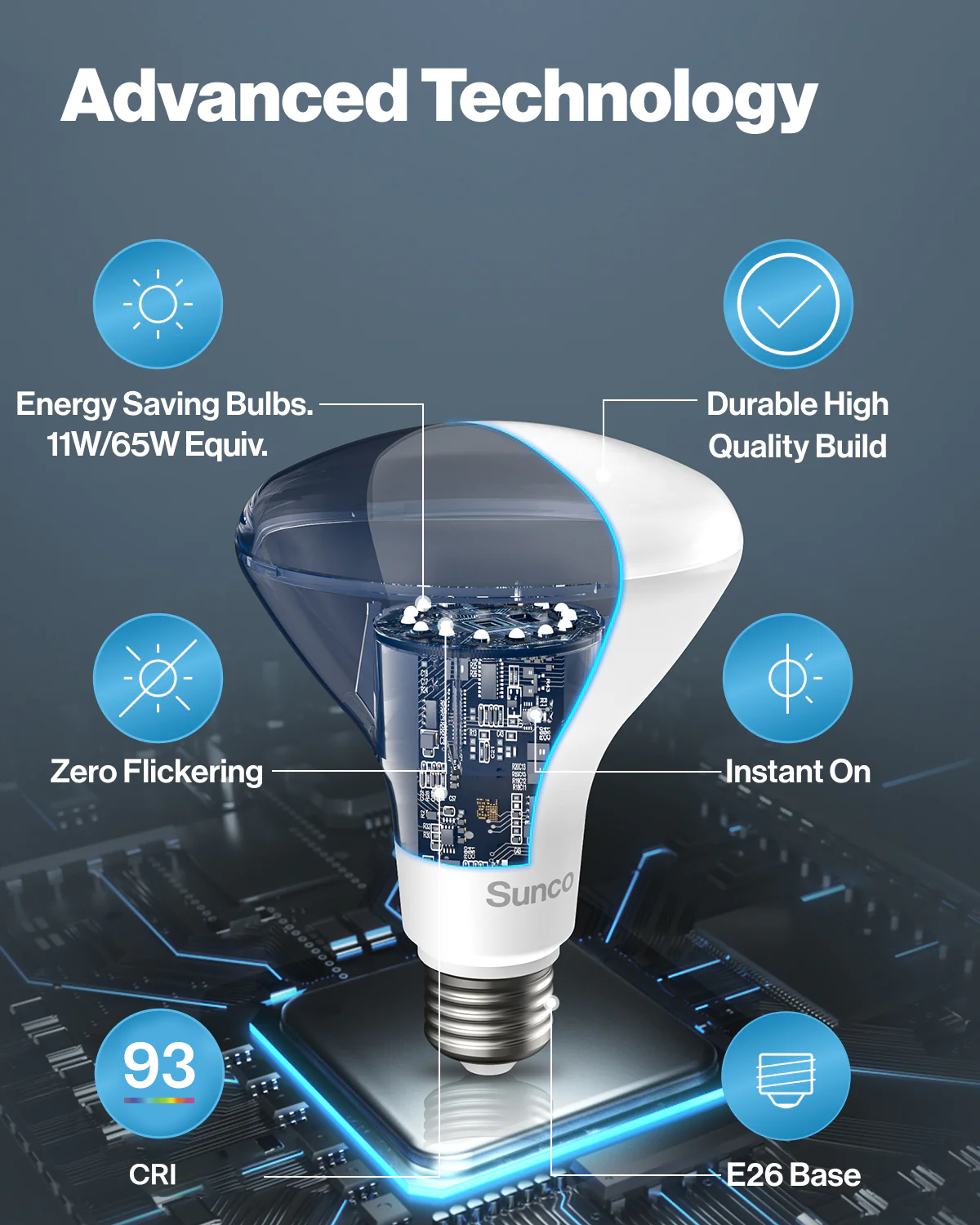 BR30 LED Bulbs | LED LIGHTING | SUNCO – Sunco Lighting