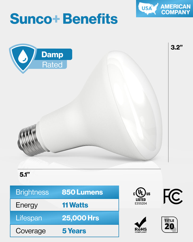 BR30 LED Bulbs | LED LIGHTING | SUNCO – Sunco Lighting