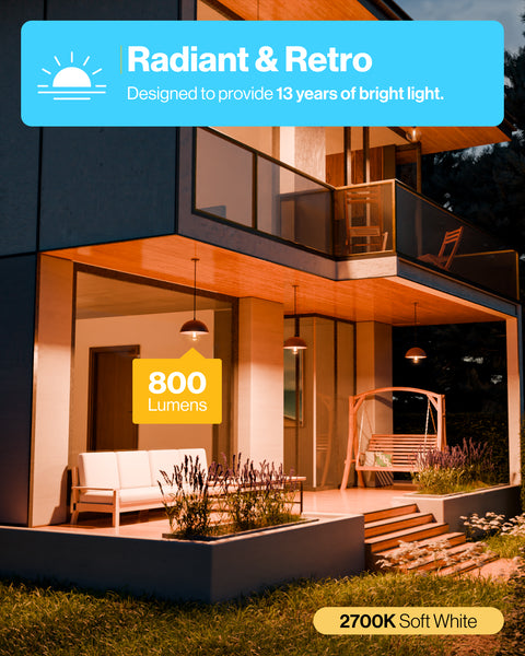 ST64 LED Filament Bulbs | LED LIGHTING | SUNCO – Sunco Lighting