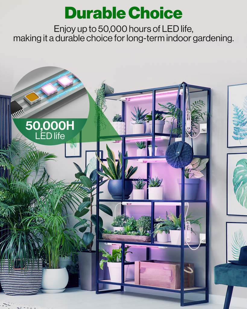 SuncoGrow, LED Grow Light, 2ft, 20W Full Spectrum, Linkable – Sunco ...