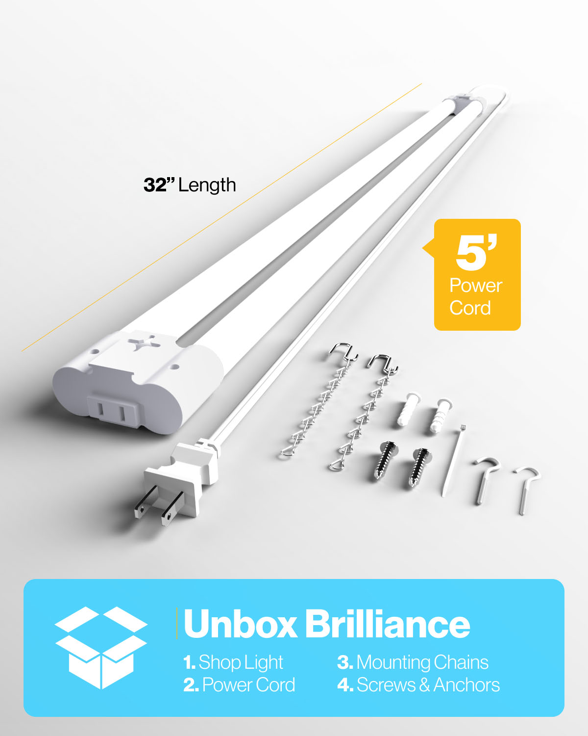 LED Shop Lights, Frosted | LED LIGHTING | SUNCO – Sunco Lighting