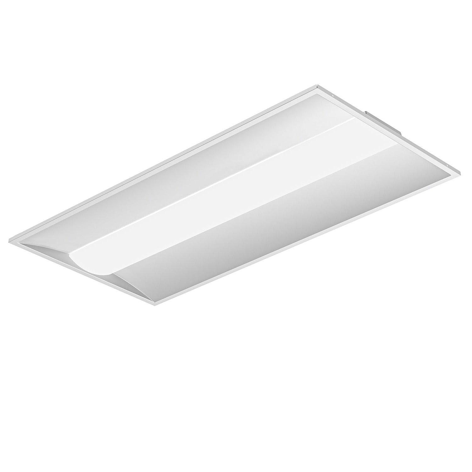 LED Center Basket Troffer, 50W/40W/30W, 2x4, Selectable Wattage & CCT, – Sunco Lighting