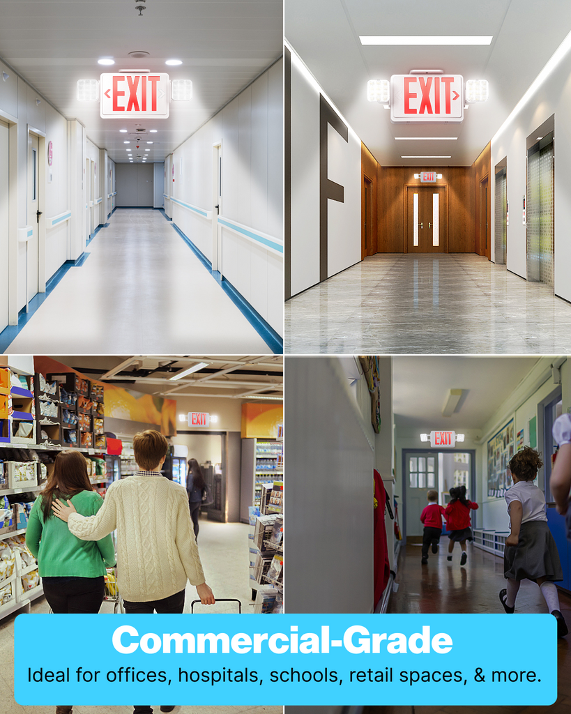 Illuminated Exit Signs | LED LIGHTING | SUNCO – Sunco Lighting