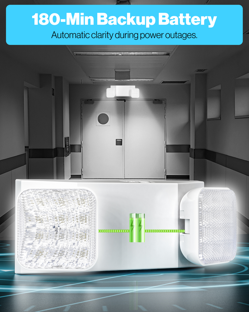 2 Head LED Emergency Light | LED LIGHTING | SUNCO – Sunco Lighting