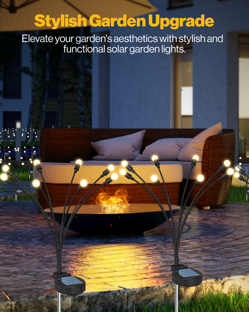 LED Solar Firefly Lights, Dusk To Dawn Photocell – Sunco Lighting