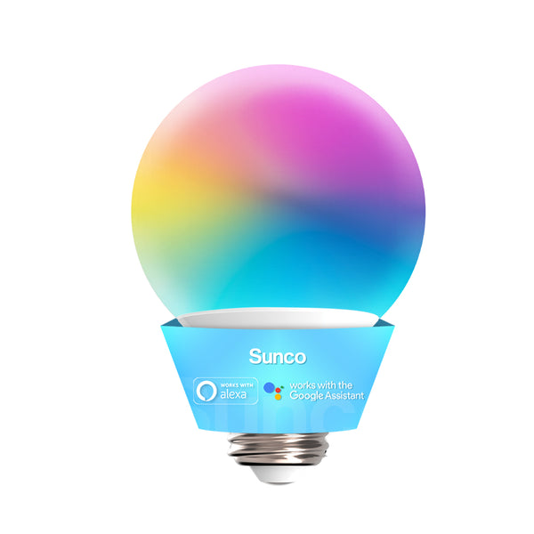 G25 LED Smart Bulb, WiFi, 450 Lumens – Sunco Lighting