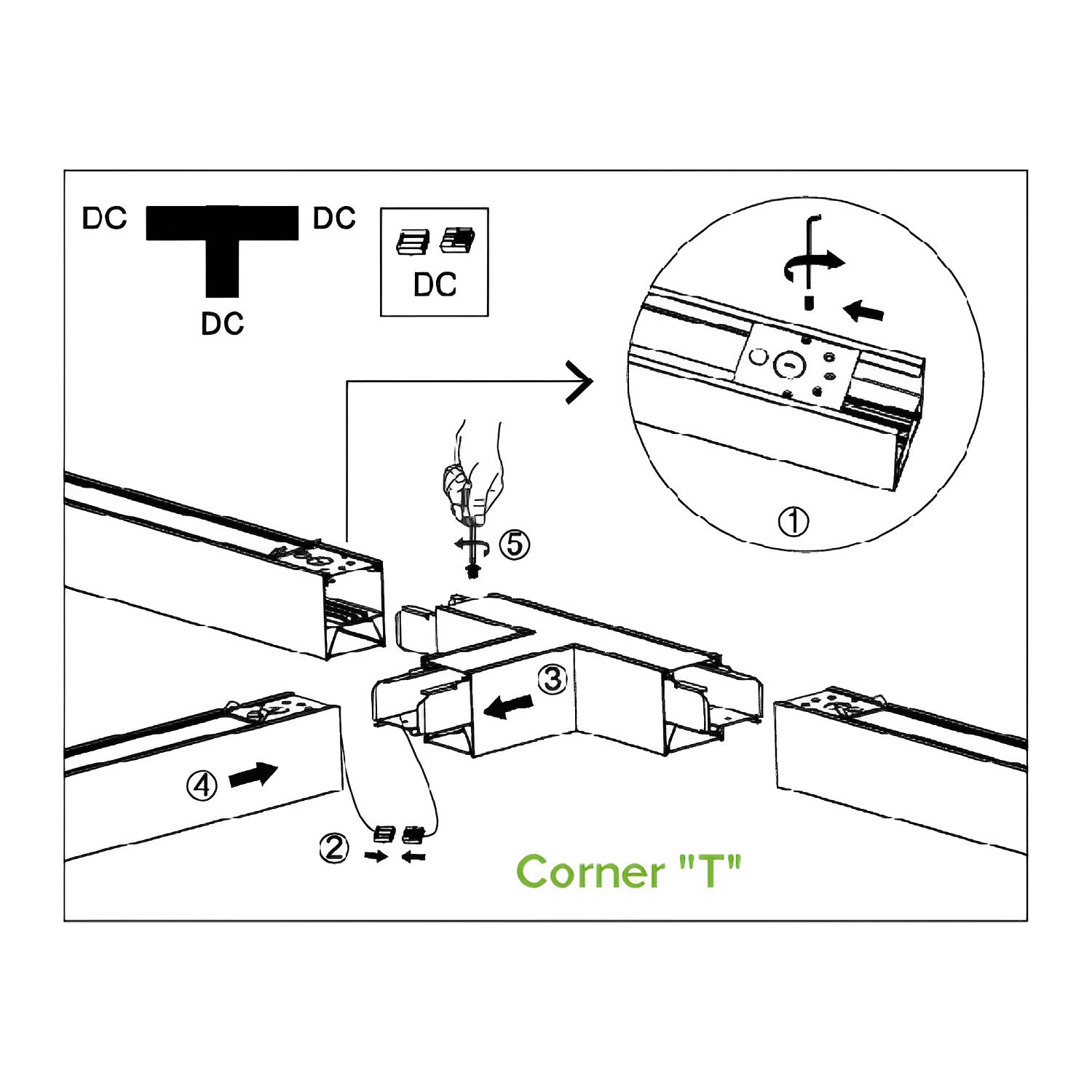 Connectors for LED Linear Pendant Lights – Sunco Lighting