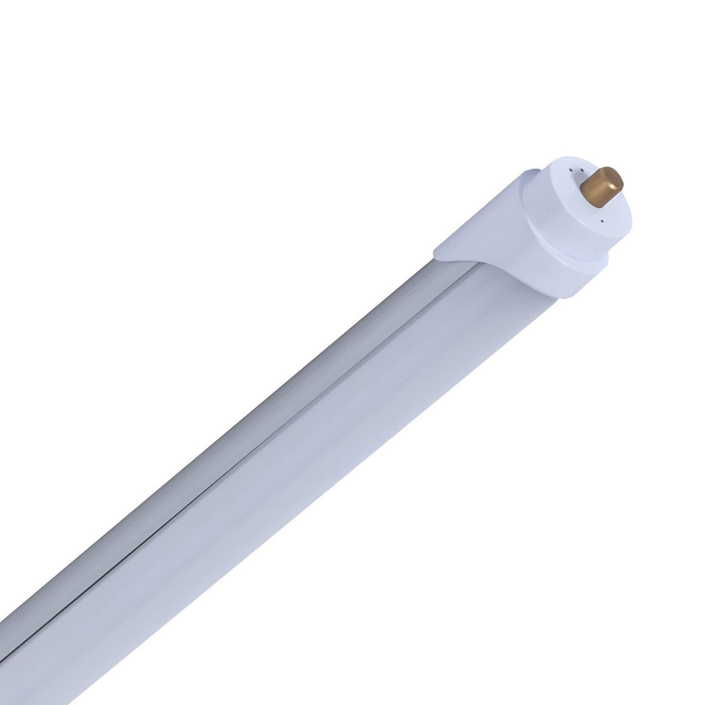 T8 LED Tube, 8ft, FA8 Base, Frosted, Bypass, Type B, 40W, Double Ended ...