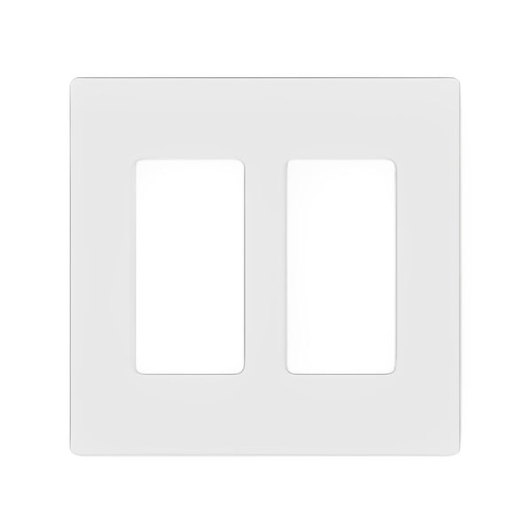 Lutron Claro Multi-Gang Wallplate, Screwless Designer Style, Gloss Fin ...