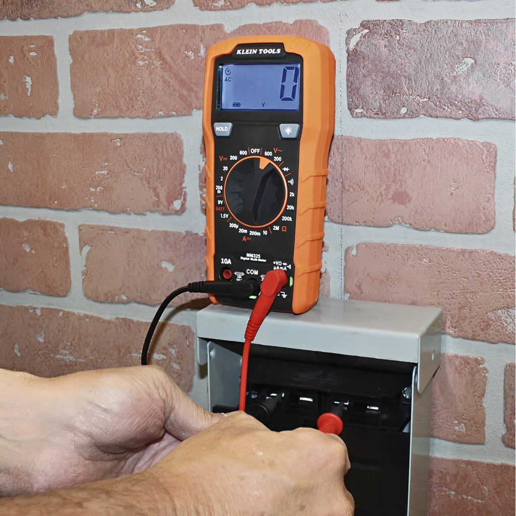 Klein Tools Digital Multimeter, Manual-Ranging, 10A/600V, 2000 Display ...
