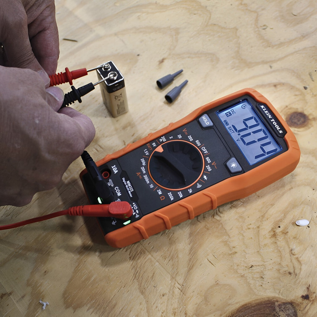 Klein Tools Digital Multimeter, Manual-Ranging, 10A/600V, 2000 Display ...