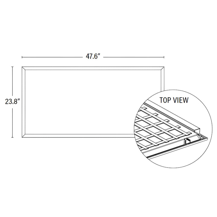 2x4 LED Ceiling Panels & Troffers – Sunco Lighting