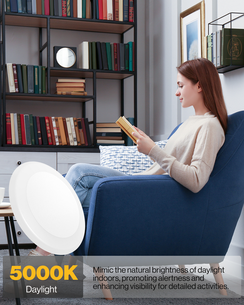 LED Recessed Lighting Kit, 5/6-Inch, Disk Downlight, 15W | LED LIGHTING ...