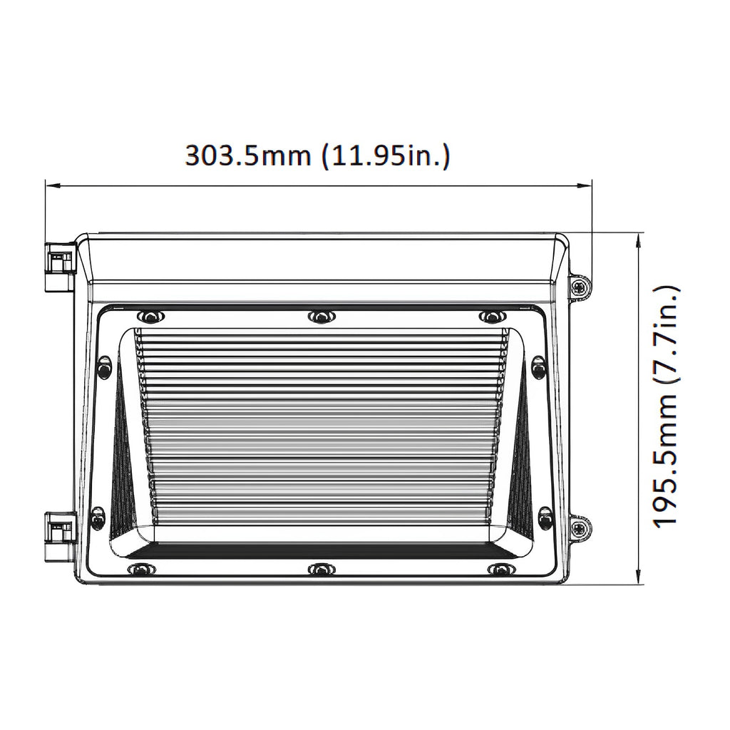 LED Wall Pack, 27W, 3400 Lumens – Sunco Lighting