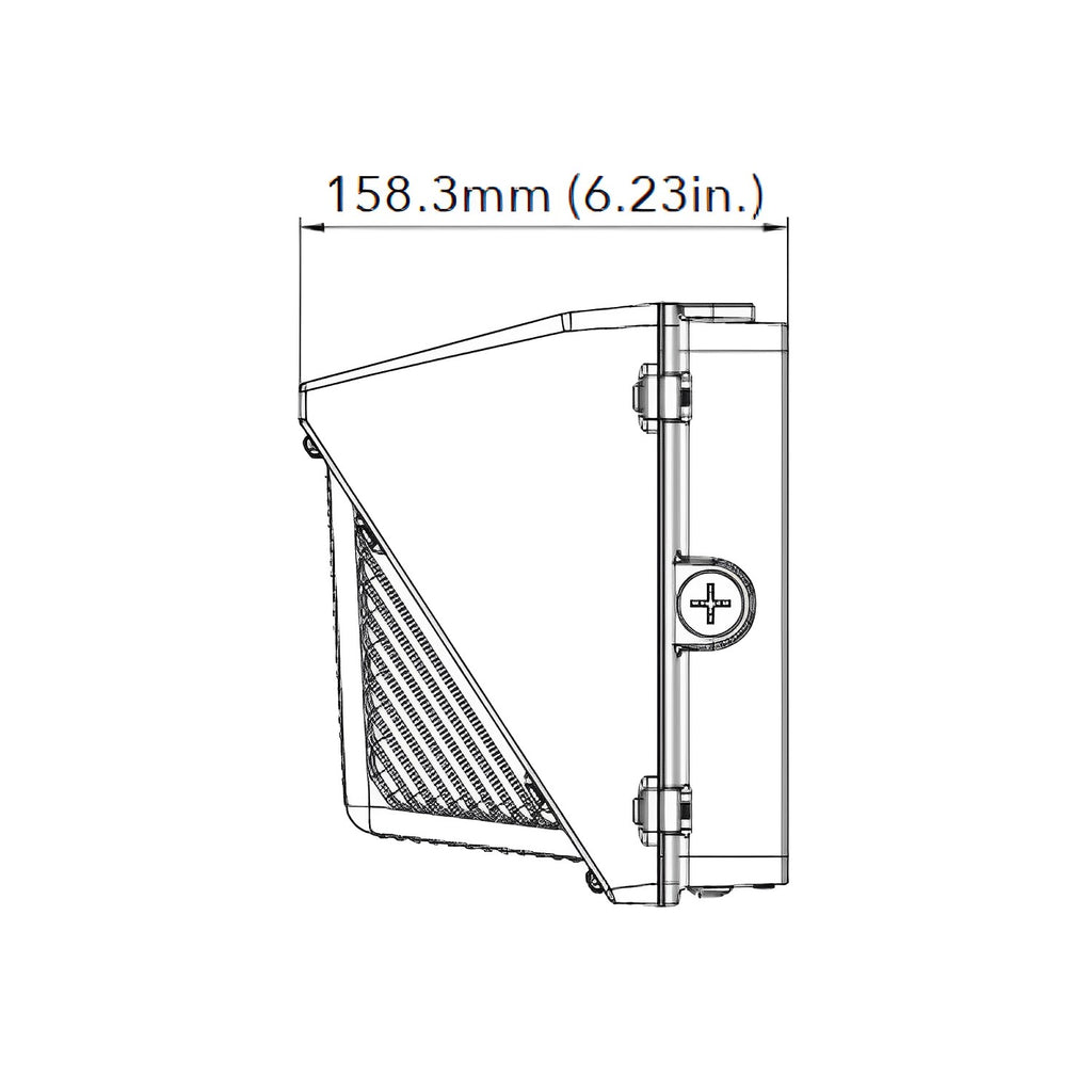 LED Wall Pack, 90W, 11000 Lumens – Sunco Lighting