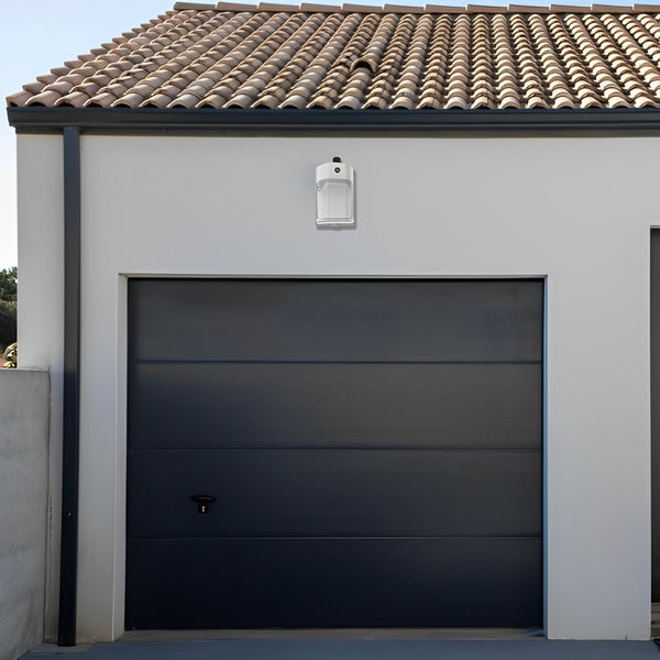 LED Mini Wall Pack, 25W/15W/10W/8W, Dusk to Dawn Photocell, White, Sel ...