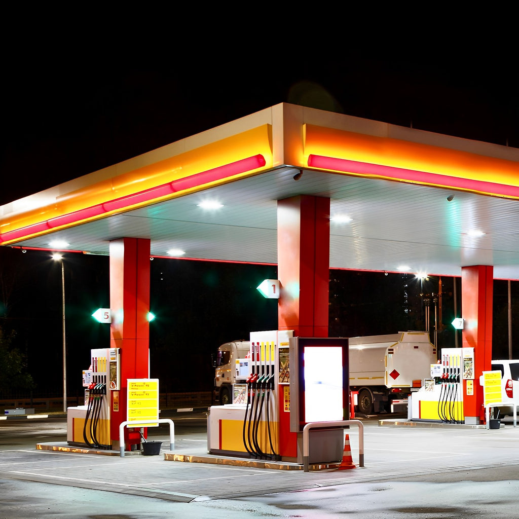 LED Gas Station Canopy Light, 150W, 20100 Lumens – Sunco Lighting