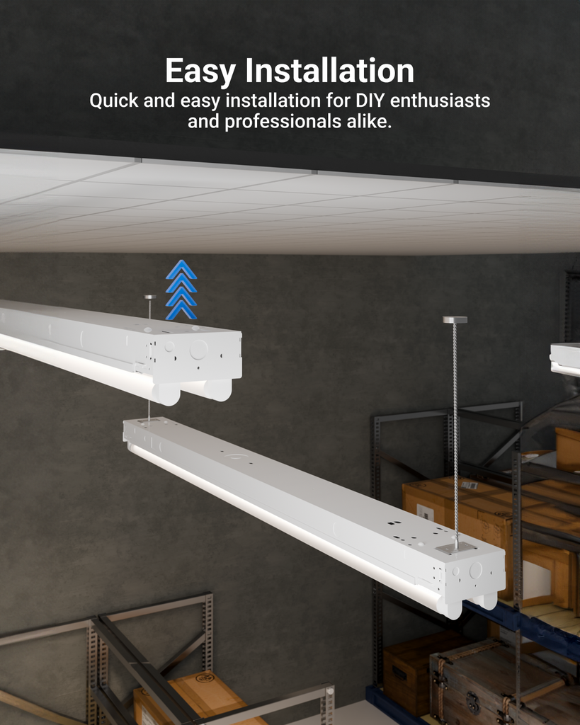 4ft T8 LED Ready Strip Light Fixture, 2-Lamp | LED LIGHTING | SUNCO ...