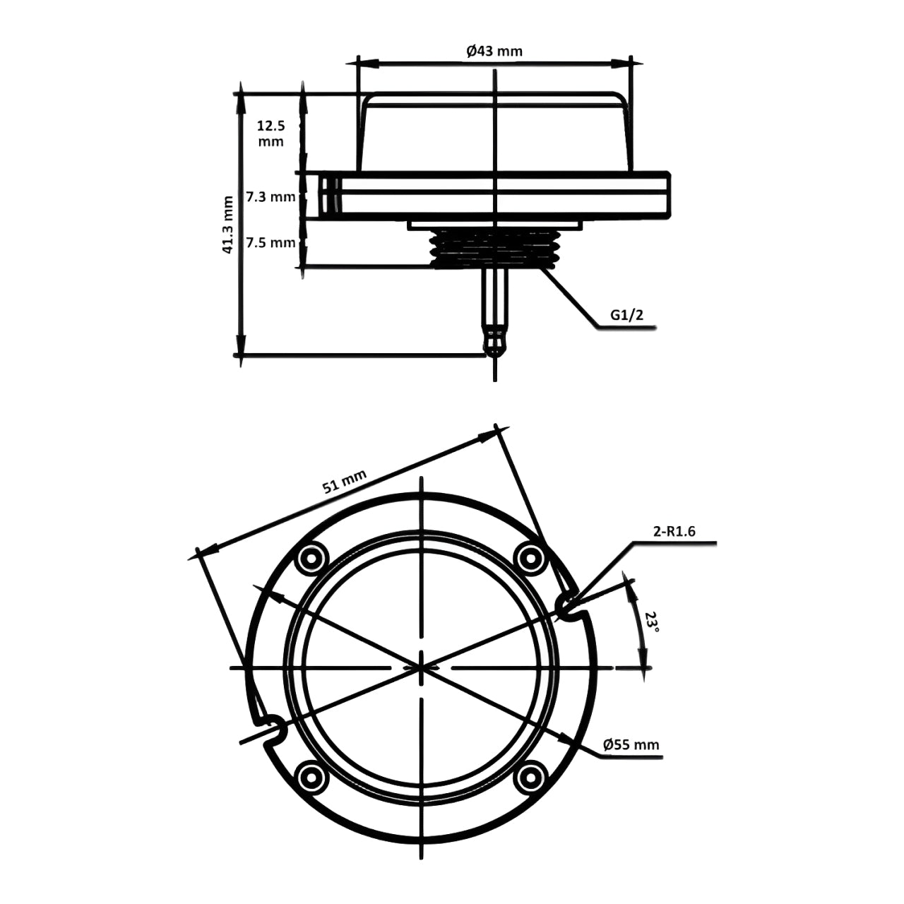 Bi-Level Microwave Motion Sensor for LED Canopy Lights – Sunco Lighting