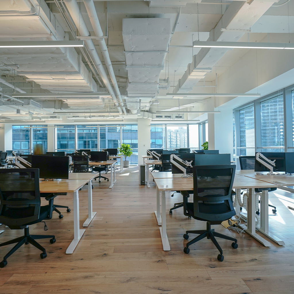 4ft LED Linear Pendant Up/Down Light, 50W/45W/40W, Selectable Wattage ...