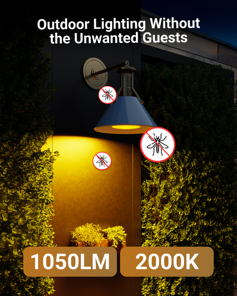 PAR38 LED Yellow Bug Light Bulb | LED LIGHTING | SUNCO – Sunco Lighting