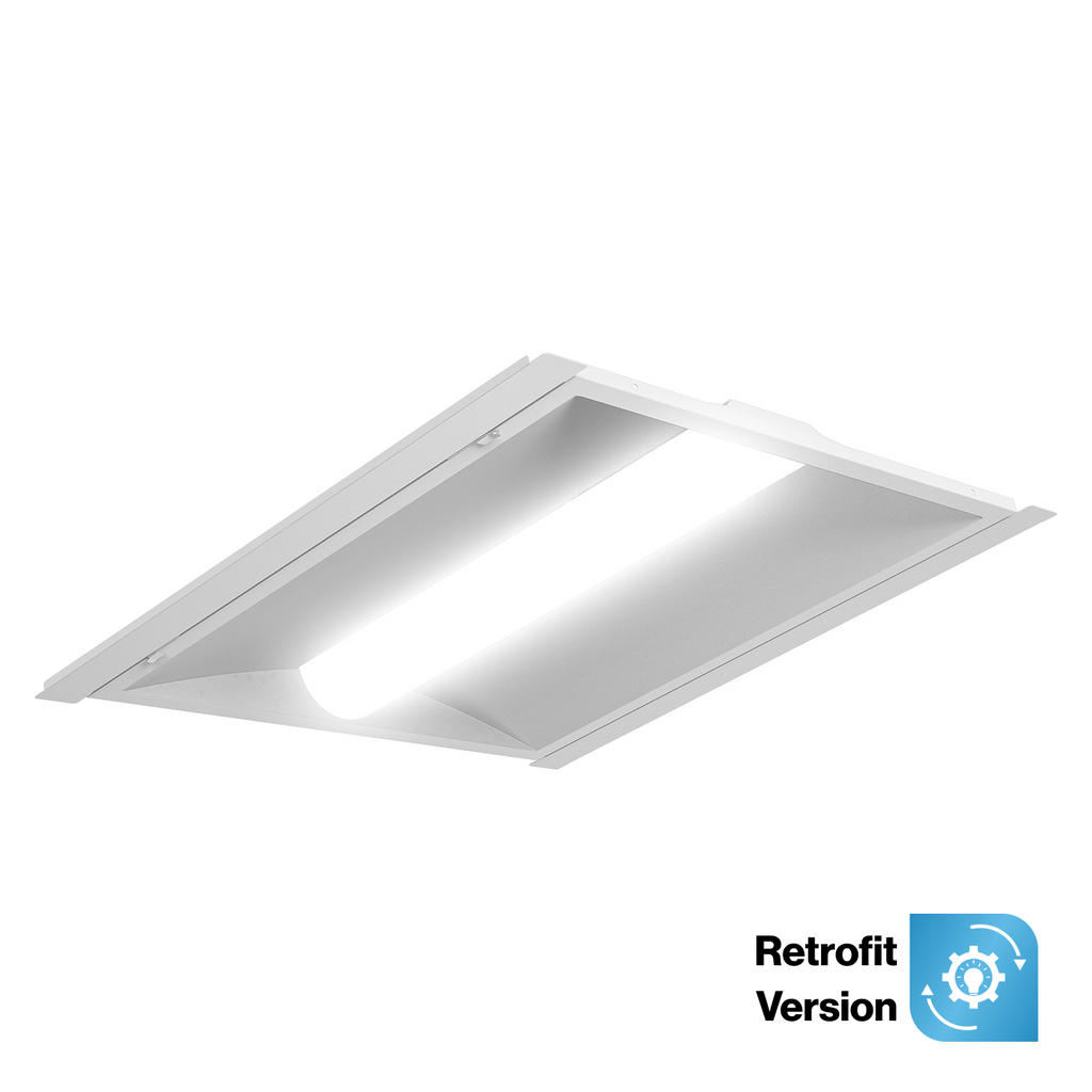 LED Retrofit Center Basket Troffers, 2x2 | Commercial Lighting | SUNCO ...