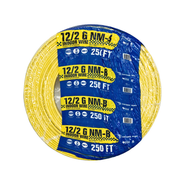 250ft Roll NM-B Gauge Indoor Electrical Copper Wire Ground Cable ...