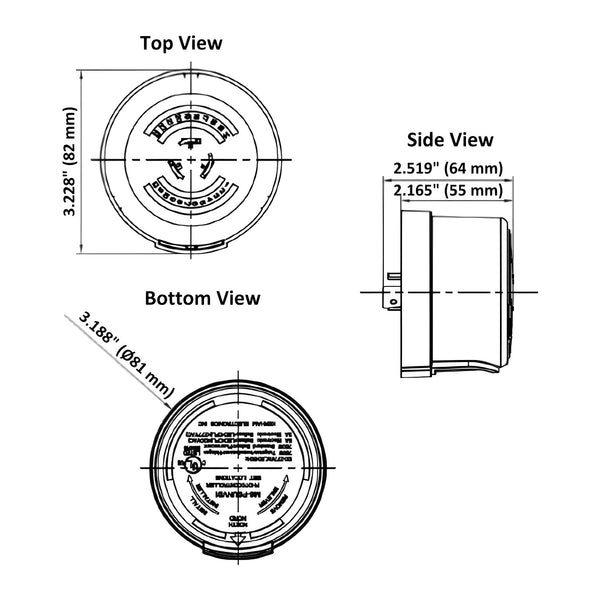 Round Twist Lock Photocell Sensor for LED Area Lights – Sunco Lighting