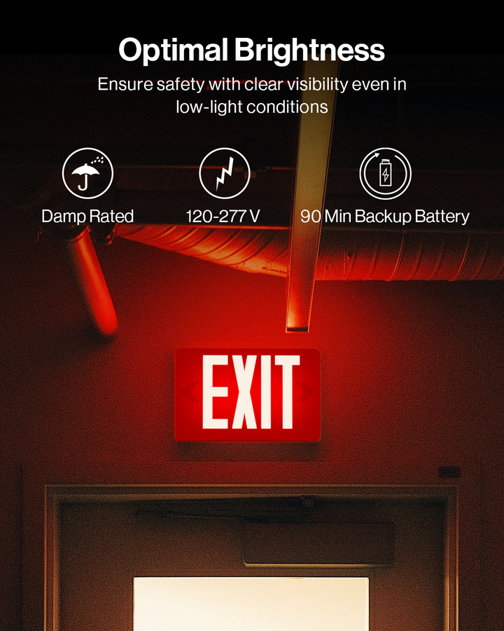 Emergency & Exit Signs – Sunco Lighting