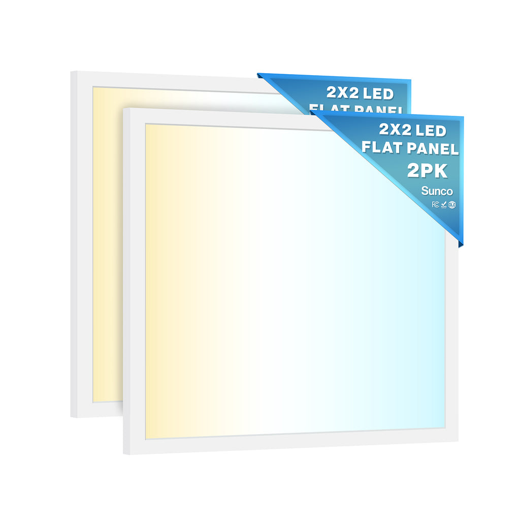 LED Ceiling Panel 2x2, 40W | Commercial Lighting | SUNCO – Sunco Lighting