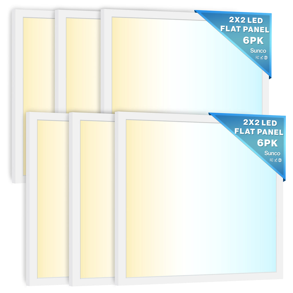 LED Ceiling Panel 2x2, 40W | Commercial Lighting | SUNCO – Sunco Lighting