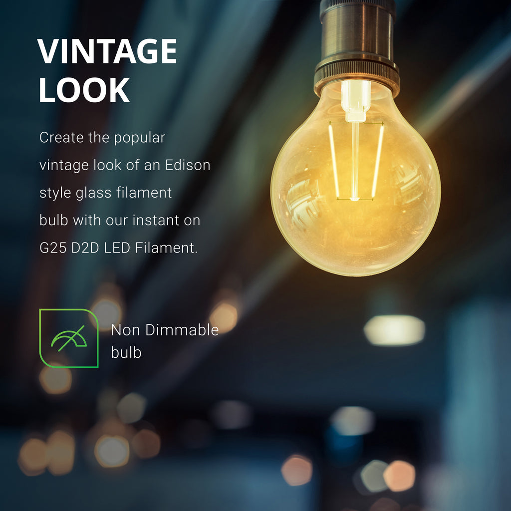 G25 LED Bulbs Filament Dusk to Dawn | LED LIGHTING | SUNCO – Sunco Lighting