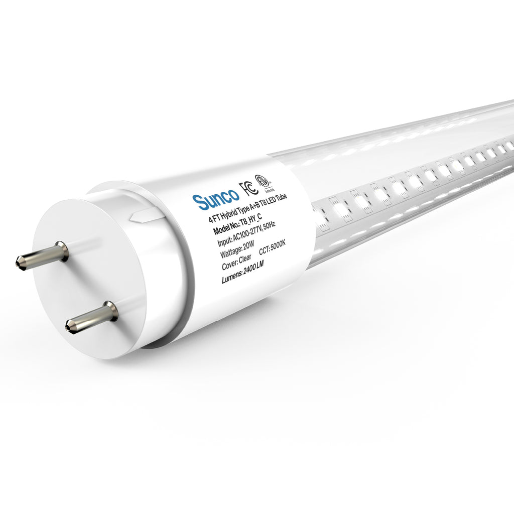 T8 LED Tube Lights, Clear | LED LIGHTING | SUNCO – Sunco Lighting