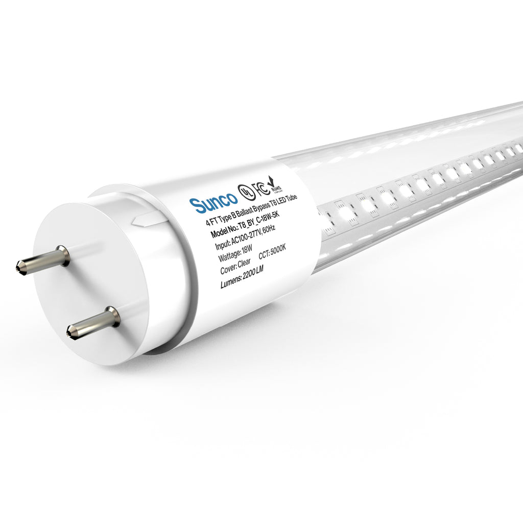 T8 LED Tube Lights, Clear | LED LIGHTING | SUNCO – Sunco Lighting