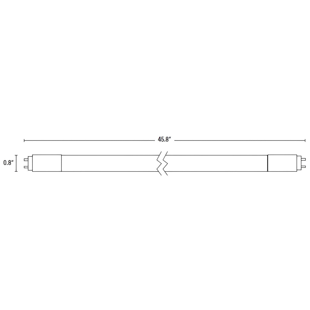 T5 LED Tube, 4ft, Frosted, Bypass, Type B, 25W, Single/Double Ended, S – Sunco Lighting