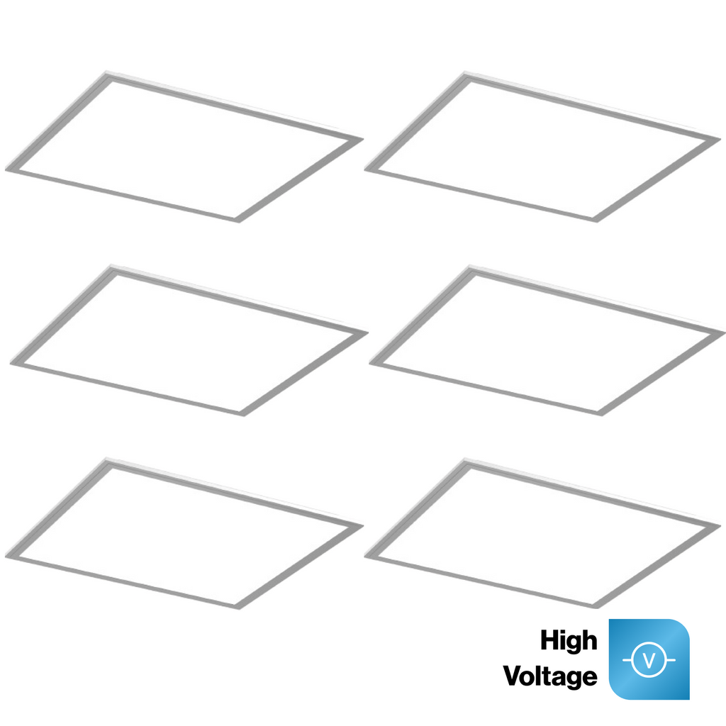 LED 2x2 Ceiling Panel Light, 40W/36W/30W, 120-347V, Selectable Wattage ...